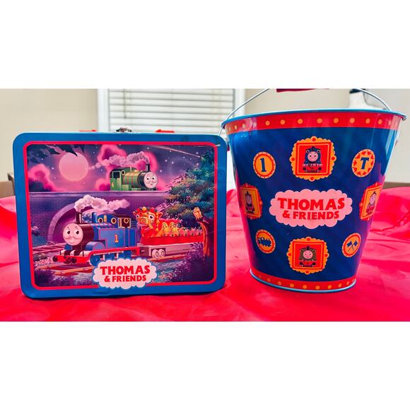 Thomas & Friends | Other | Early 200s Thomas Friends Tin Lunchbox And ...